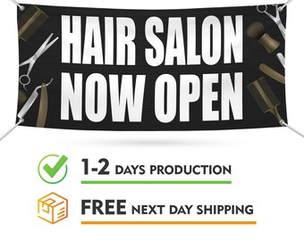 Hair Salon Open Sign - Etsy