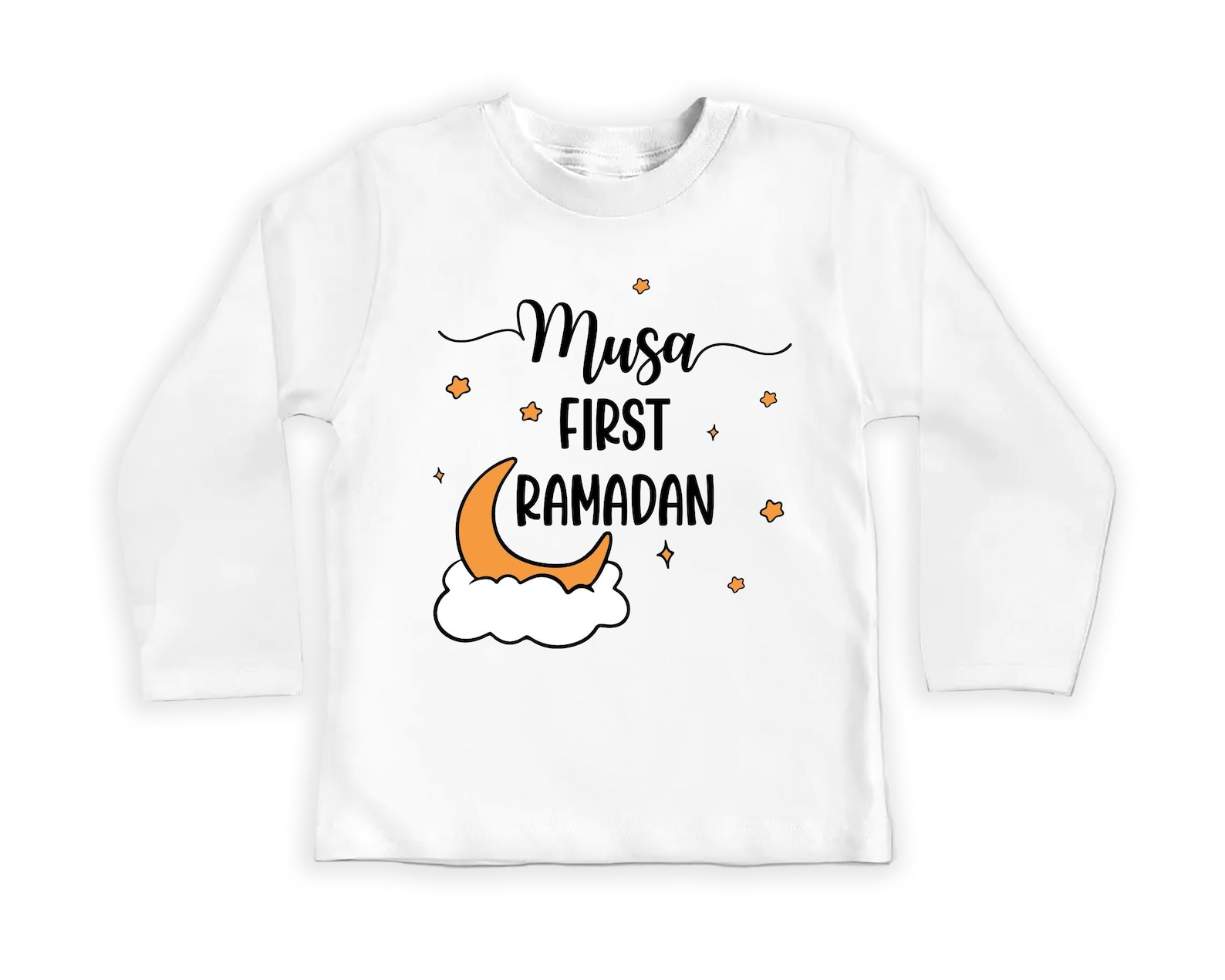 Custom My First Ramadan Baby Bodysuit, Personalized Ramadan Baby Shirt ...