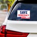 Save Democracy Sticker Vinyl Decal, Vote Democrat Vinyl Sticker, 2024 ...