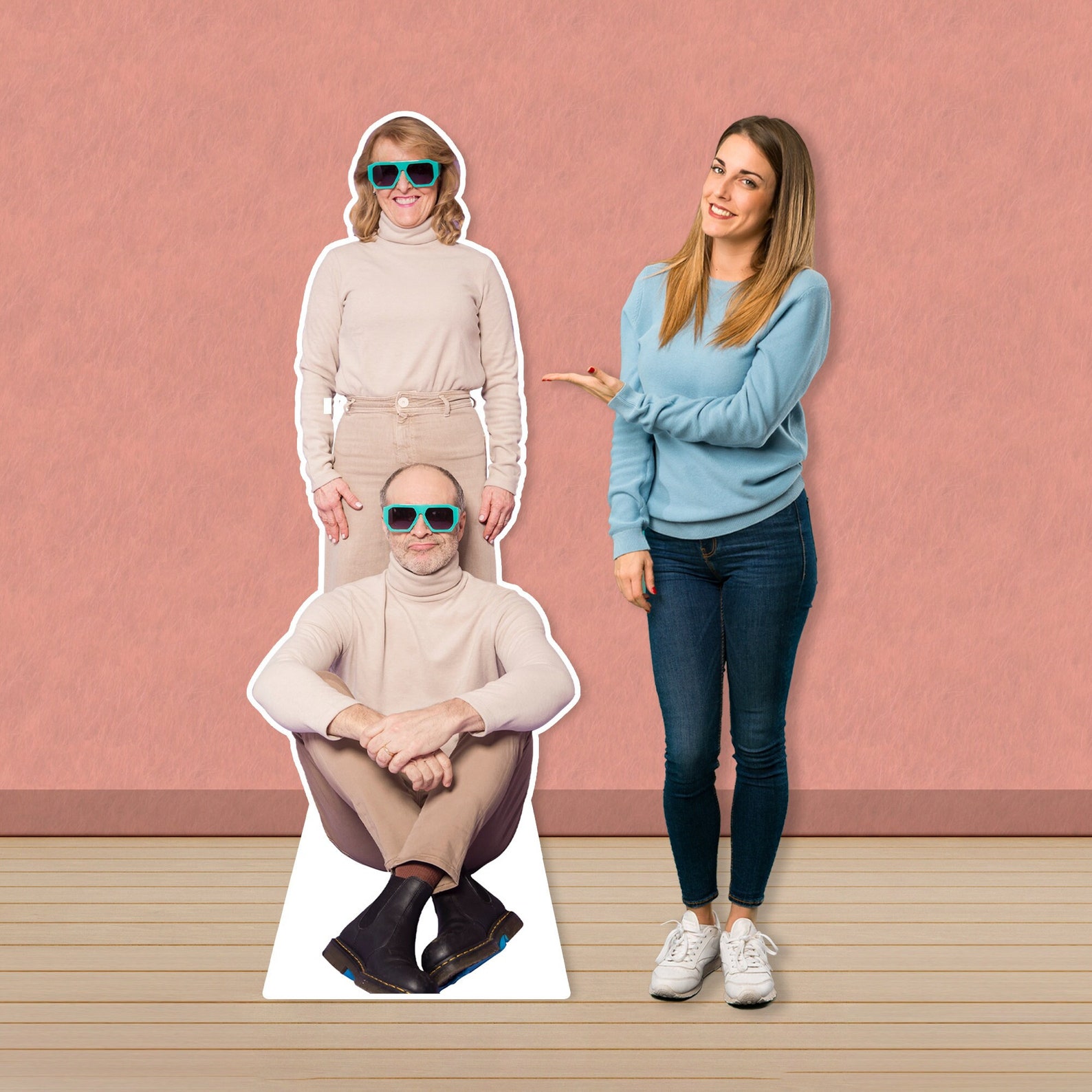 Custom Life Size Coroplast Cutouts of Any Photograph, Personalized Full ...