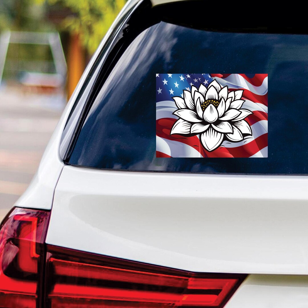 Lotus Harris Walz 2024 Sticker Vinyl Decal, Harris for President 2024 ...
