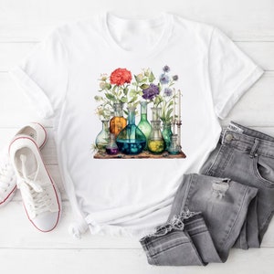 Laboratory T-shirt for Men, Chemist Medical Lab Tech Technician Shirt ...