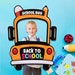 Personalized Selfie Frame, School Bus Photo Selfie Frame, Back to ...
