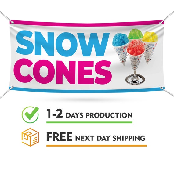 Snow Cone Banner