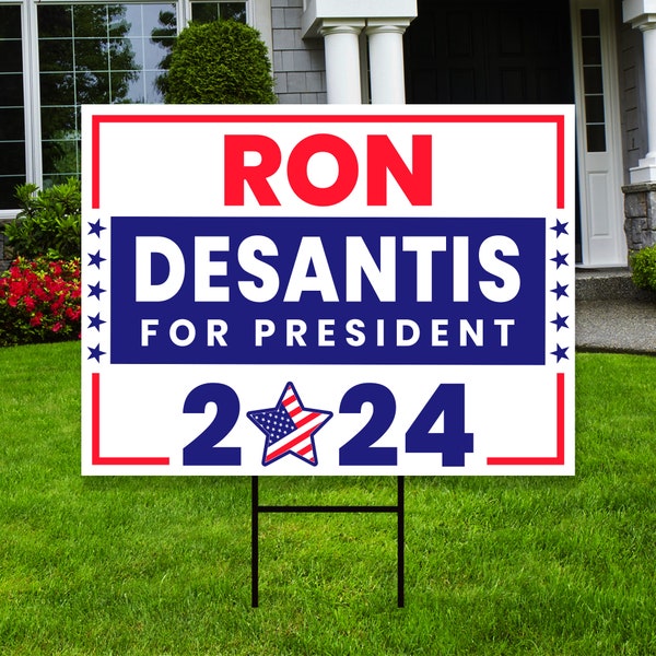 Ron Desantis Yard Sign - Etsy
