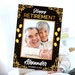 Personalized Happy Retirement Selfie Frame Retirement Photo Prop Photo ...