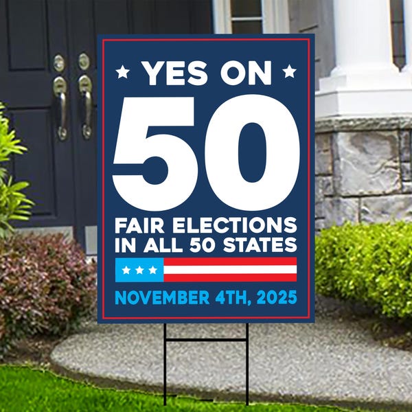 Yes on Prop 50 - Etsy
