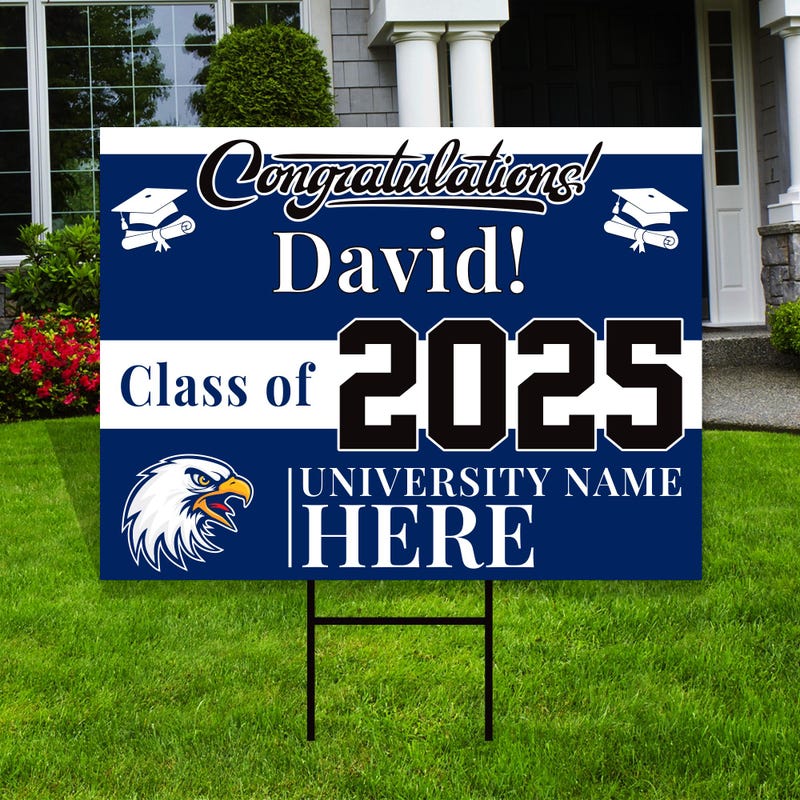 Graduation Yard Sign - Etsy
