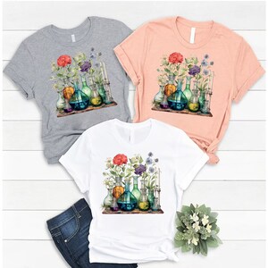 Laboratory T-shirt for Men, Chemist Medical Lab Tech Technician Shirt ...