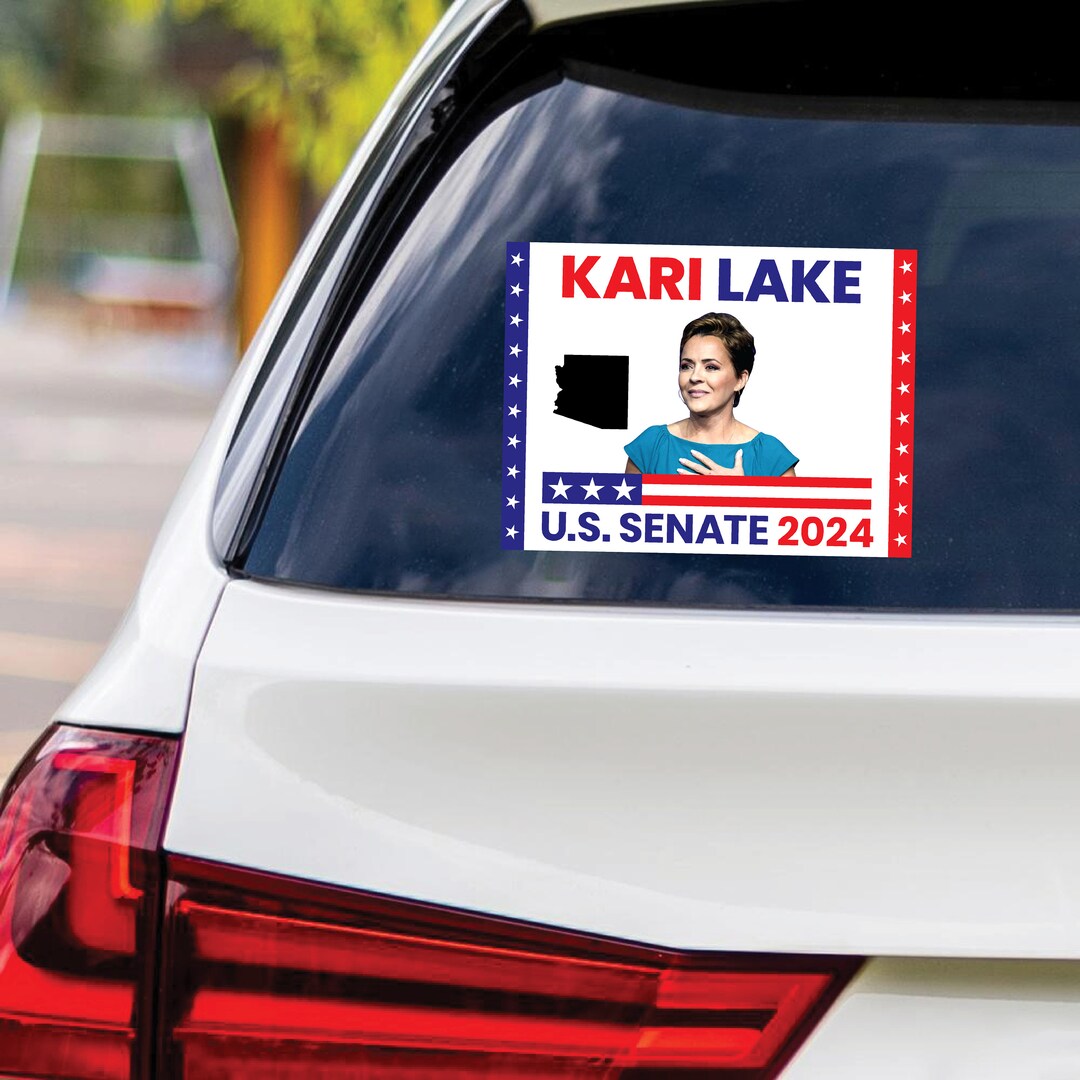 Kari Lake for U.S. Senate Arizona Sticker Vinyl Decal, Vote Kari Lake ...