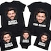 Custom Photo Face T-shirt for Men, Personalized Face Photo Women V Neck ...