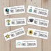 Custom Teacher Labels Stickers - Personalized Teacher Name Vinyl ...