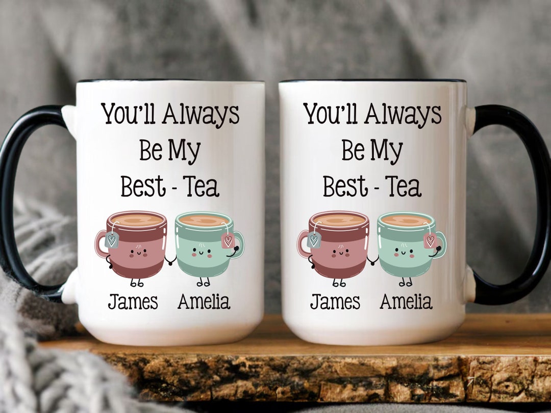 Personalized Best Friend Mug, Customized Bestie Mug, Best Friend ...