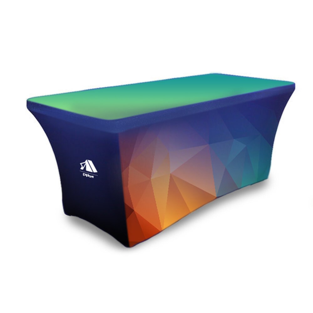 Personalized Stand Out With a Full Color Trade Show Table Throw: Custom ...