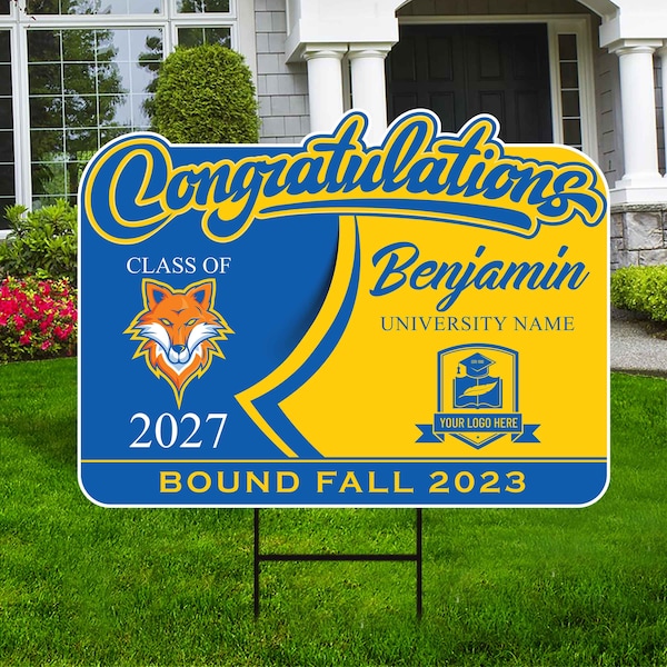 College Yard Sign - Etsy