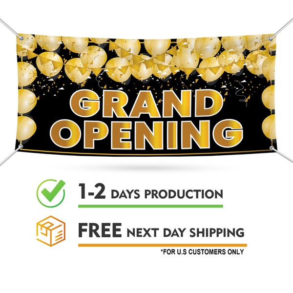 Grand Opening Banner - Etsy