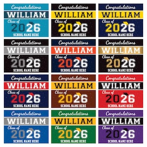 Personalized Graduation Senior Yard Sign 2026, Senior Grad Sign, Class ...