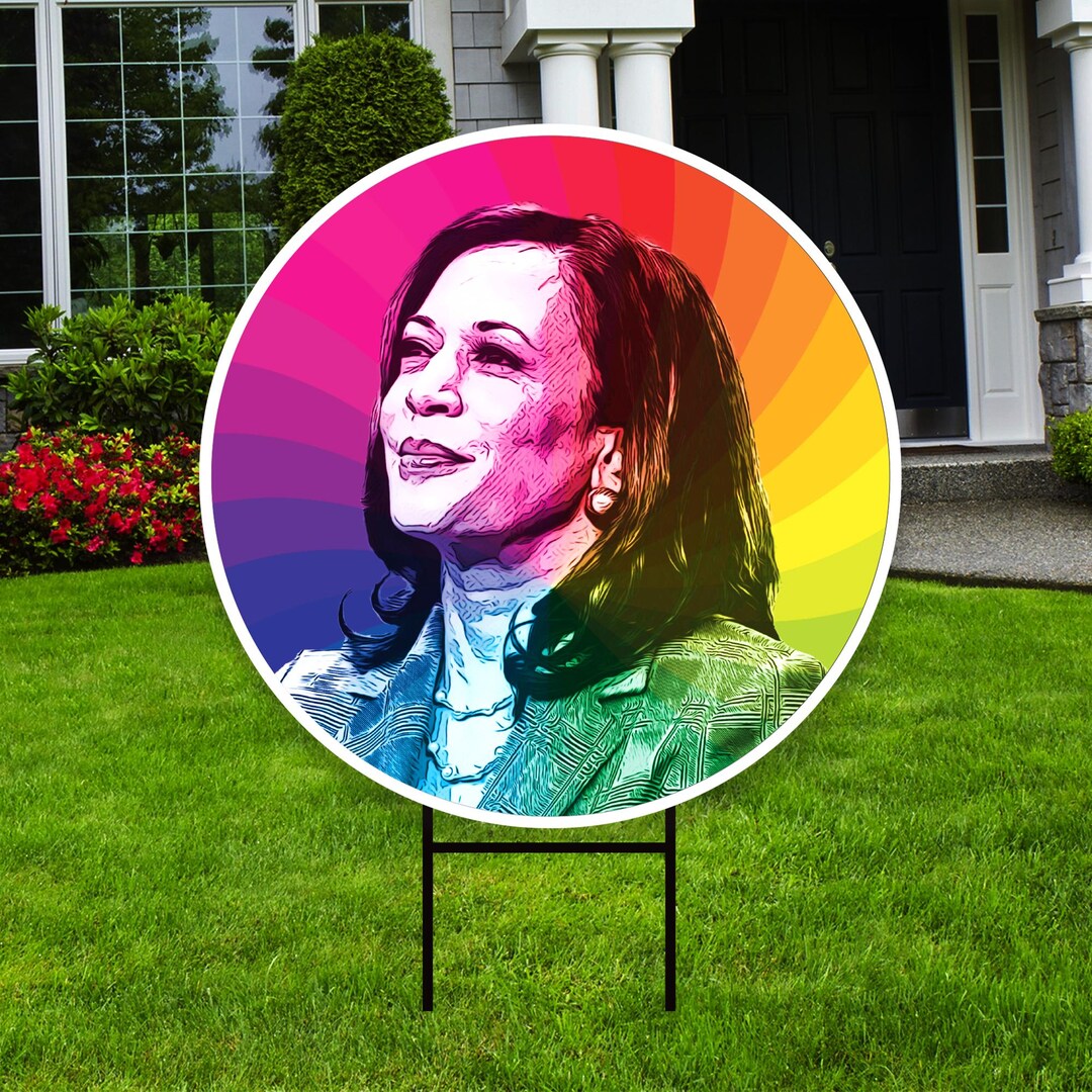 Kamala Harris 2024 Yard Sign Coroplast Kamala Harris for President 2024 ...