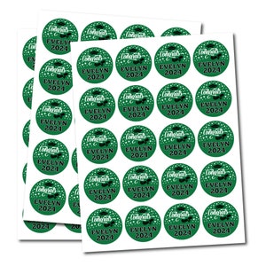 Personalized Graduation 2024 Stickers, Custom Class of 2024 Congrats ...