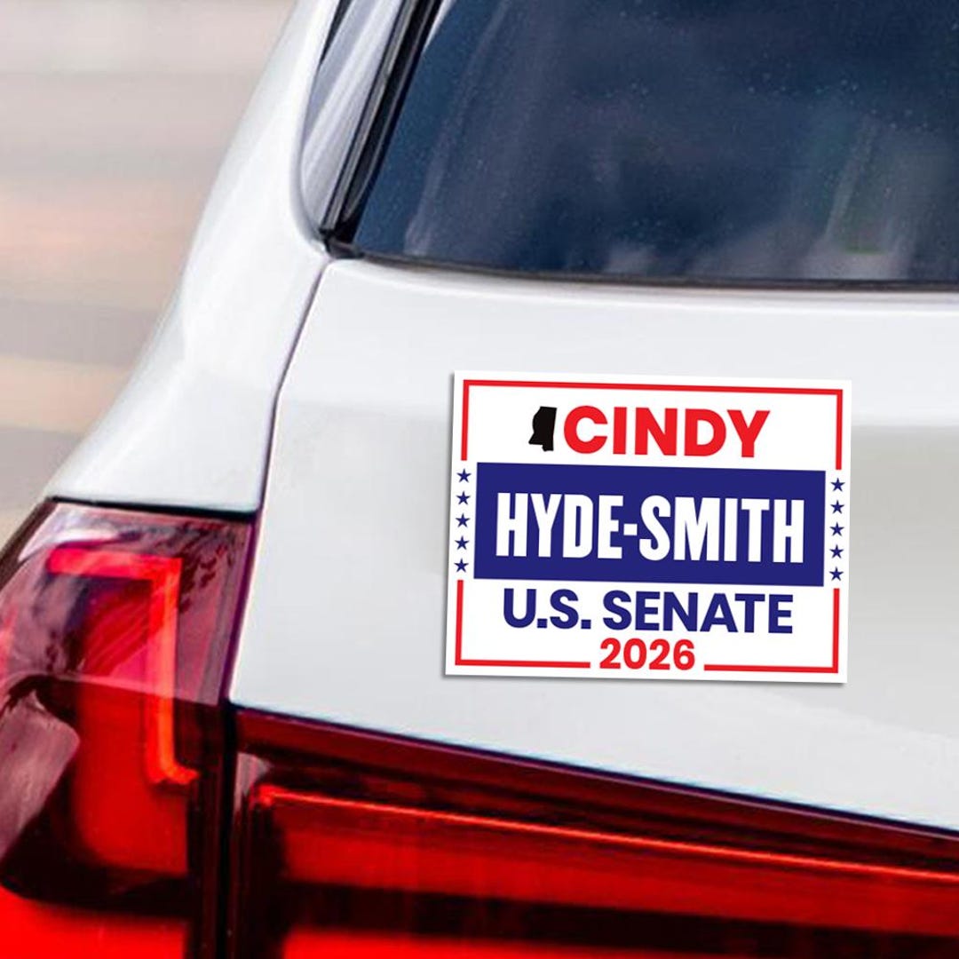 Cindy Hyde-smith for Mississippi Senate 2026 Car Magnet - Vote Hyde ...