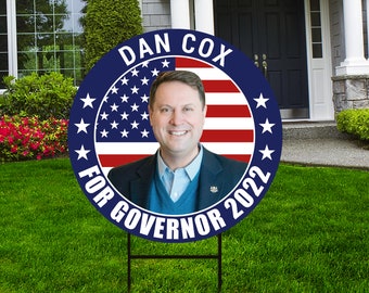 Dan Cox Yard Sign - Etsy