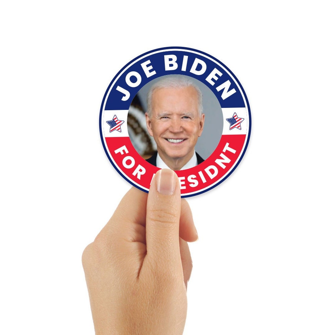 Joe Biden 2024 Stickers, Biden for President Stickers, 2024 Election ...