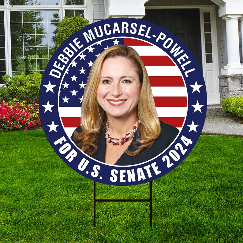 Debbie US Senate Yard Sign Coroplast US Senate Election Florida 2024 ...