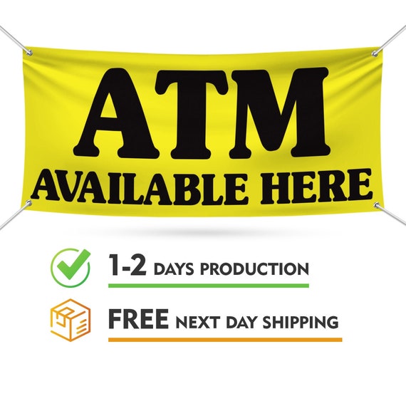 Atm Available Sign