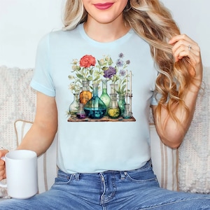 Laboratory T-shirt for Men, Chemist Medical Lab Tech Technician Shirt ...