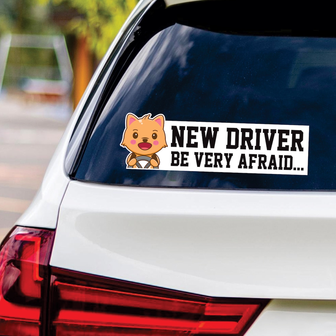 New Driver Car Sticker Vinyl Decal Please Be Patient Funny - Etsy
