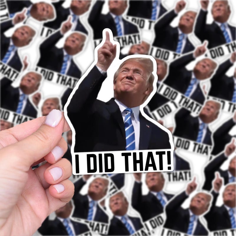 Trump Roll Stickers - Etsy