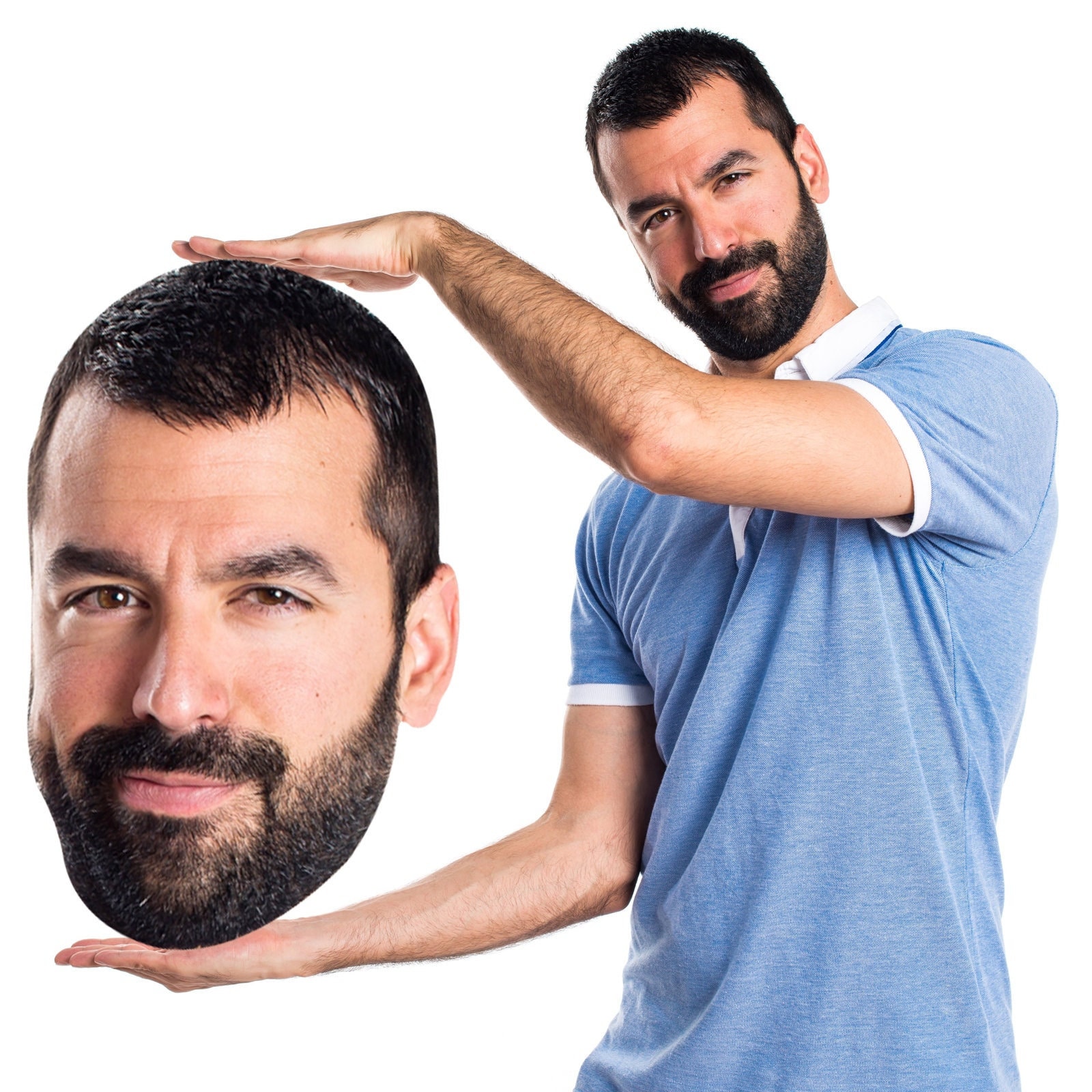 Custom Big Head Face Cutouts, Wedding Heads, Bachelorette Groom Face ...