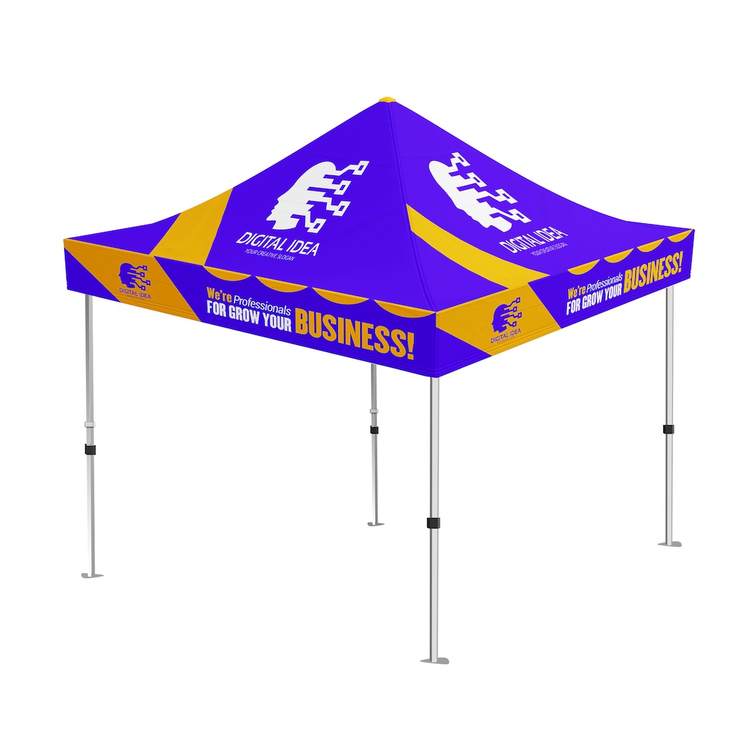 10 Feet. Aluminum Canopy Tent With Event Tent Top - Fully Customized ...