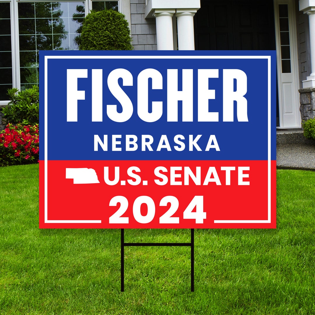 Deb Fischer US Senate Yard Sign Coroplast US Senate Election Nebraska ...