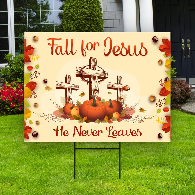 Religious Fall Decor - Etsy