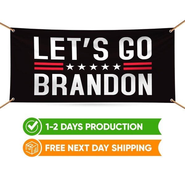 Lets Go Brandon Sign - Etsy