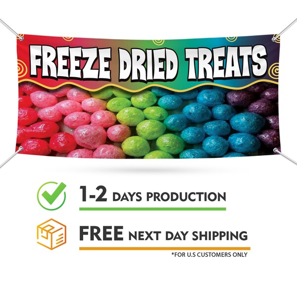 Freeze Dried Candy Sign - Etsy