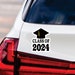 Graduation 2024 Sticker Vinyl Decal Class of 2024 Stickers, 2024 ...
