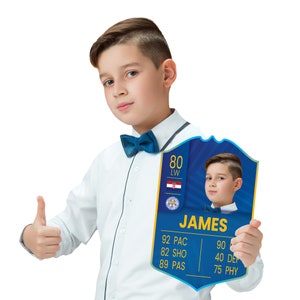 Personalized Soccer TOTS FUT Card, Player Card, Plastic Board Soccer ...