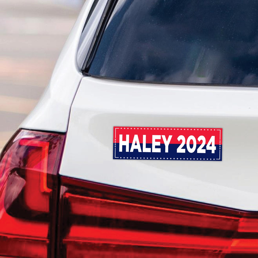 Nikki Haley 2024 Car Magnet, Haley 2024 Magnet, President Election 2024 ...