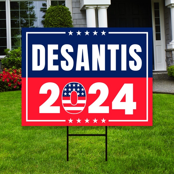 Ron Desantis 2024 Yard Sign - Etsy