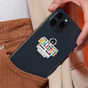 Custom Ask Me About Real Estate Stickers - Personalized Real Estate ...