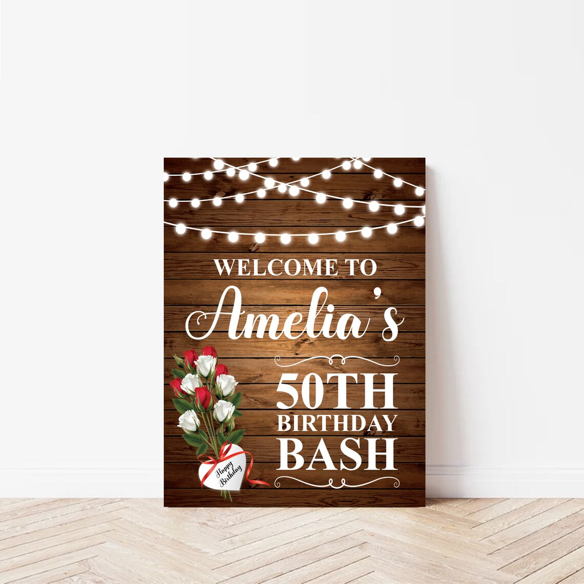 Custom Birthday Foam Board Poster Sign Birthday Event Custom - Etsy