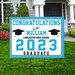 Custom Graduation Yard Sign 2023 Coroplast Grad Sign, Class of 2023 ...