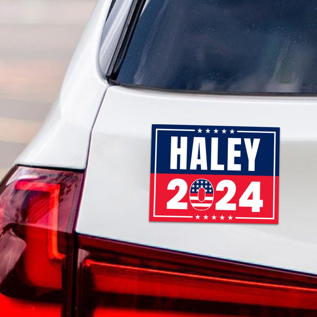 Nikki Haley 2024 Car Magnet, Haley 2024 Magnet, President Election 2024 ...
