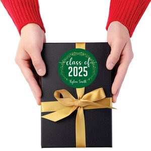 Personalized Graduation 2025 Stickers, Custom Class of 2025 Stickers ...