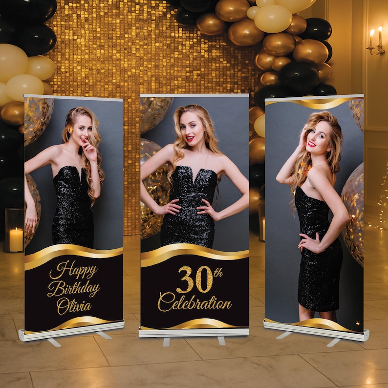 Custom Retractable Banner Stand, Personalized Roll up Banner, Event ...