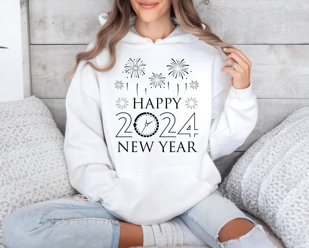 Happy New Year Hoodie New Years Eve Party Unisex Hoodies - Etsy