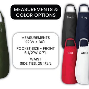 Custom Face Apron, Adjustable Neck Photo Apron, Full-length Cooking ...