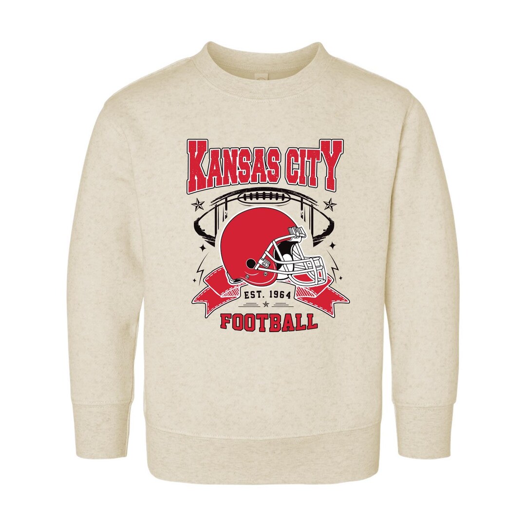 Kansas City Football Toddler Sweatshirt, Baby Bodysuit, Shirt, Vintage ...